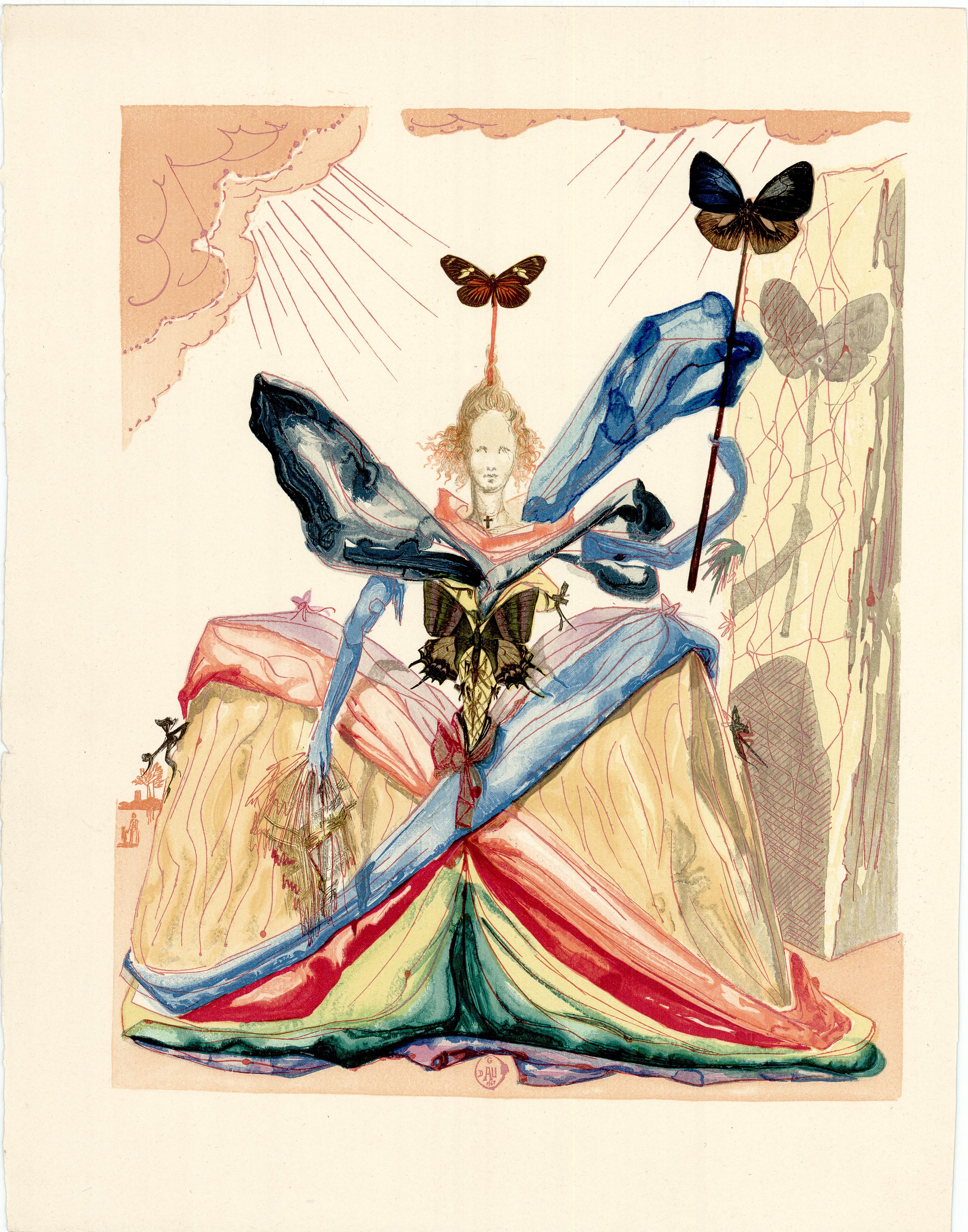 Salvador Dalí: Le Tricorne, 1959 | Rare Color Woodcut Suite – Gold ...
