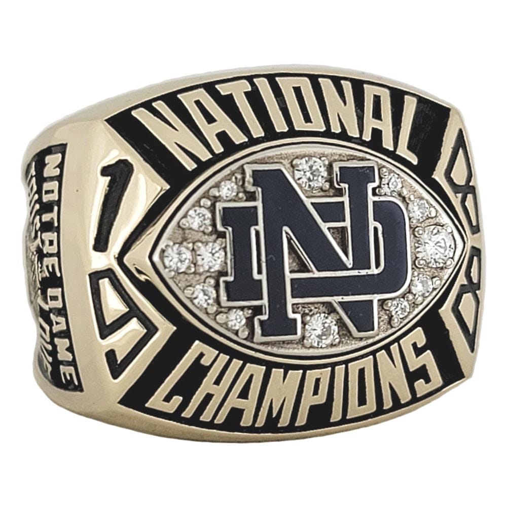 1988 Notre Dame NCAA Championship Ring – Gold & Silver Pawn Shop
