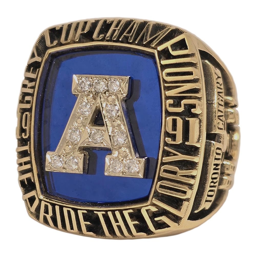 1991 Toronto Argonauts Grey Cup Ring – Gold & Silver Pawn Shop