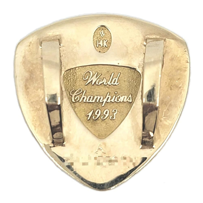 1993 Chicago Bulls NBA Championship Pendant – Gold & Silver Pawn Shop