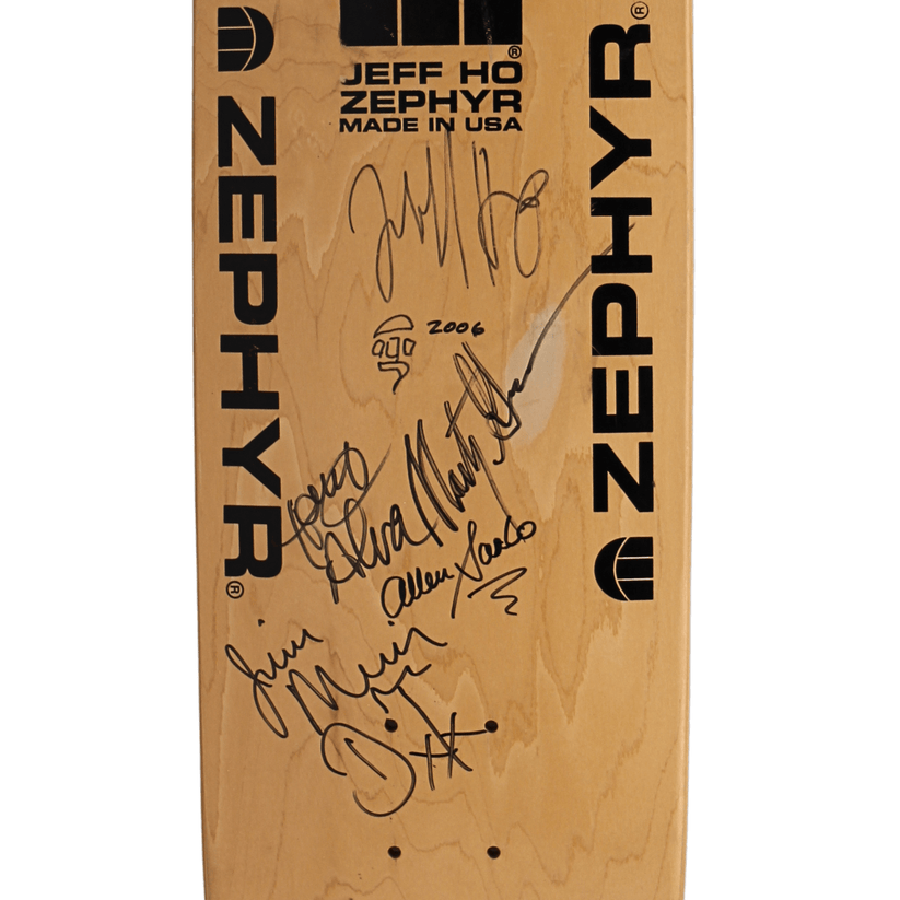 Jeff Ho Autographed Zephyr Deck – Gold & Silver Pawn Shop