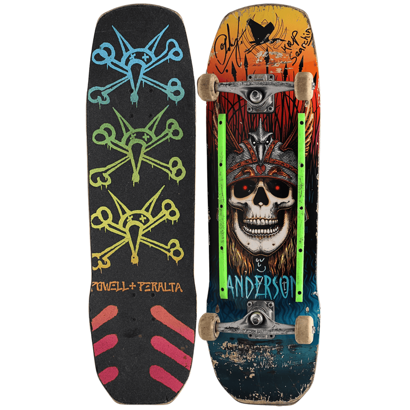Andy Anderson Signed Powell-Peralta Flight Crane Skull Deck – Gold ...
