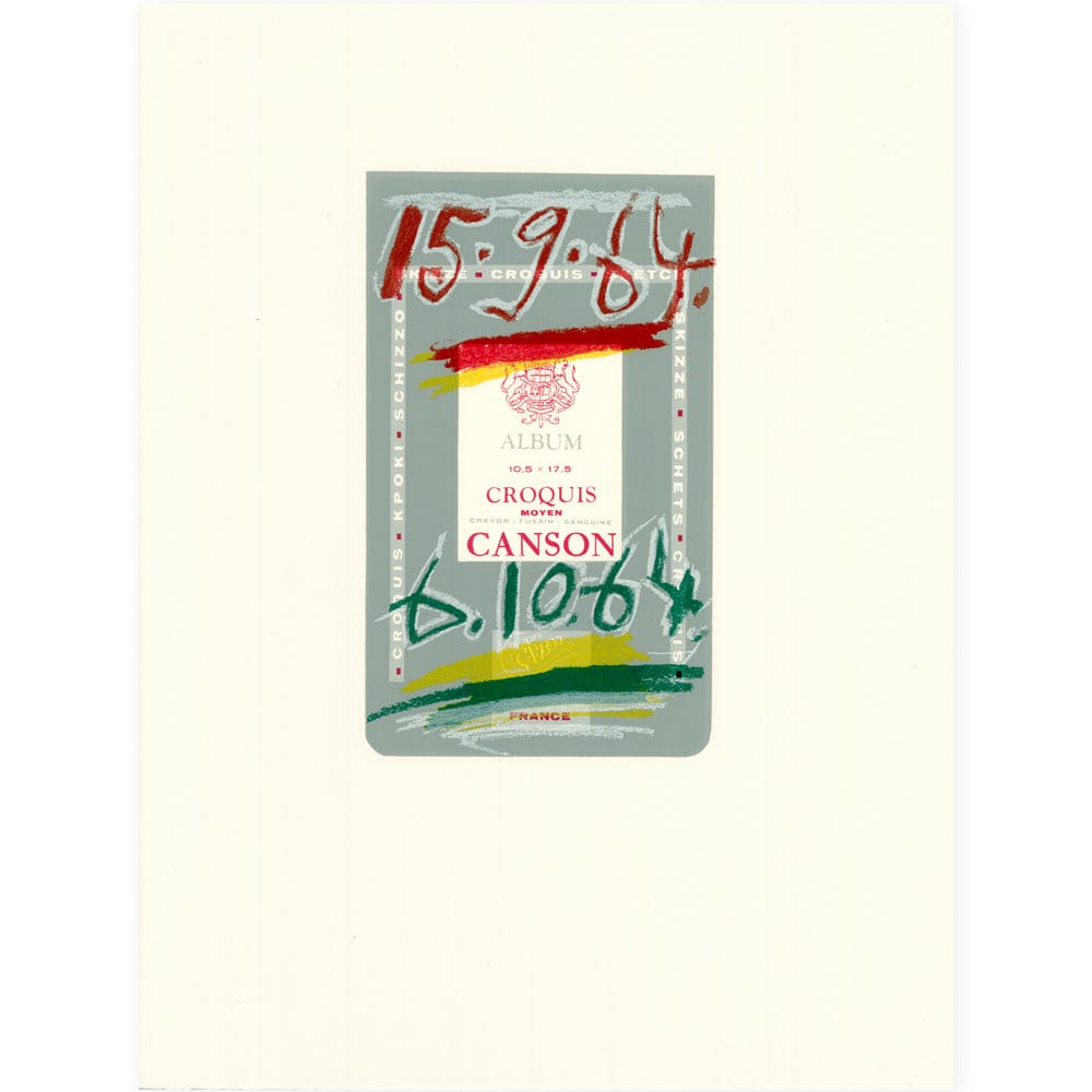 Picasso: Croquis Canson Album Cover II – Gold & Silver Pawn Shop