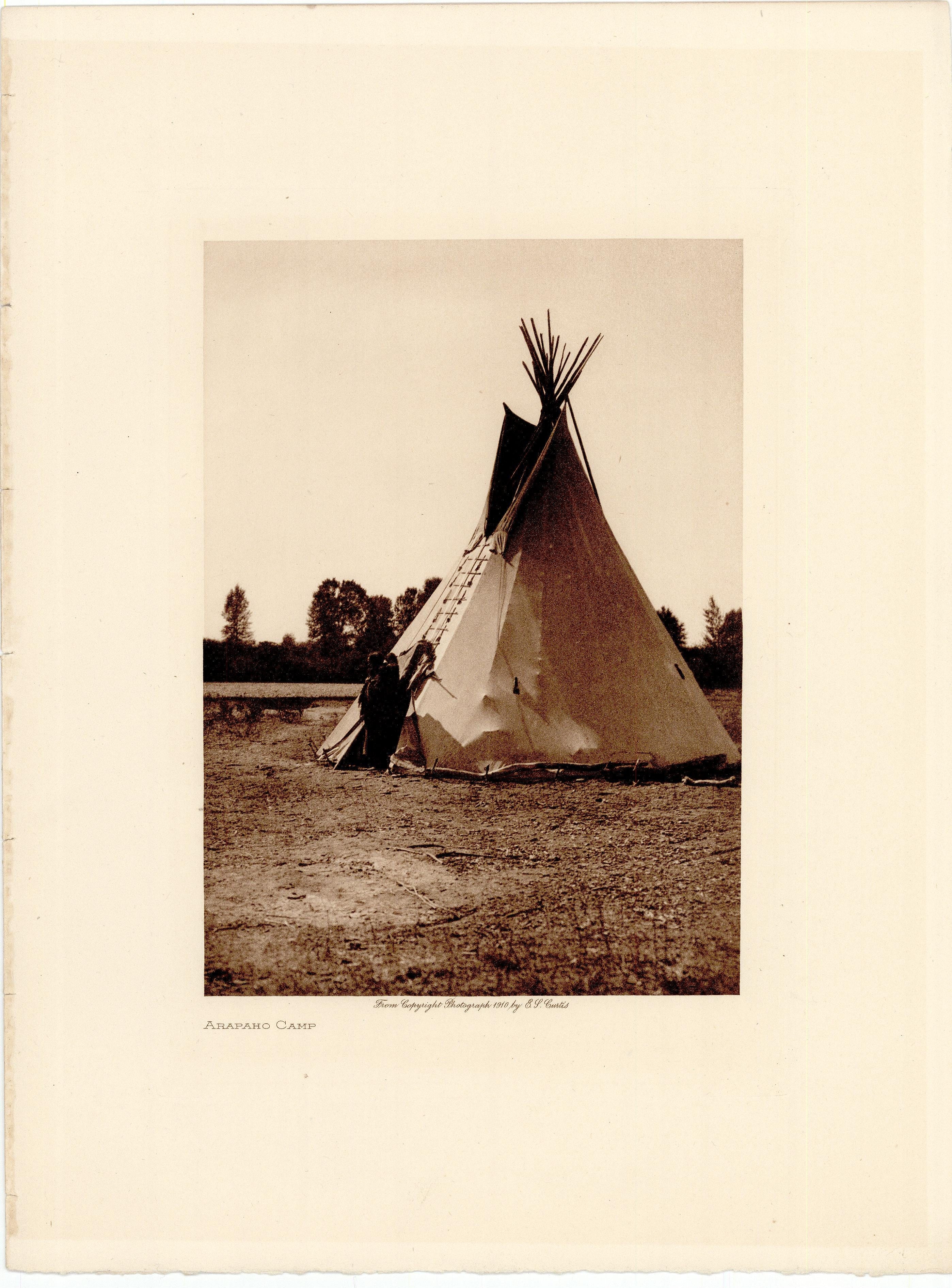 Edward Curtis; Arapaho Camp – Gold & Silver Pawn Shop