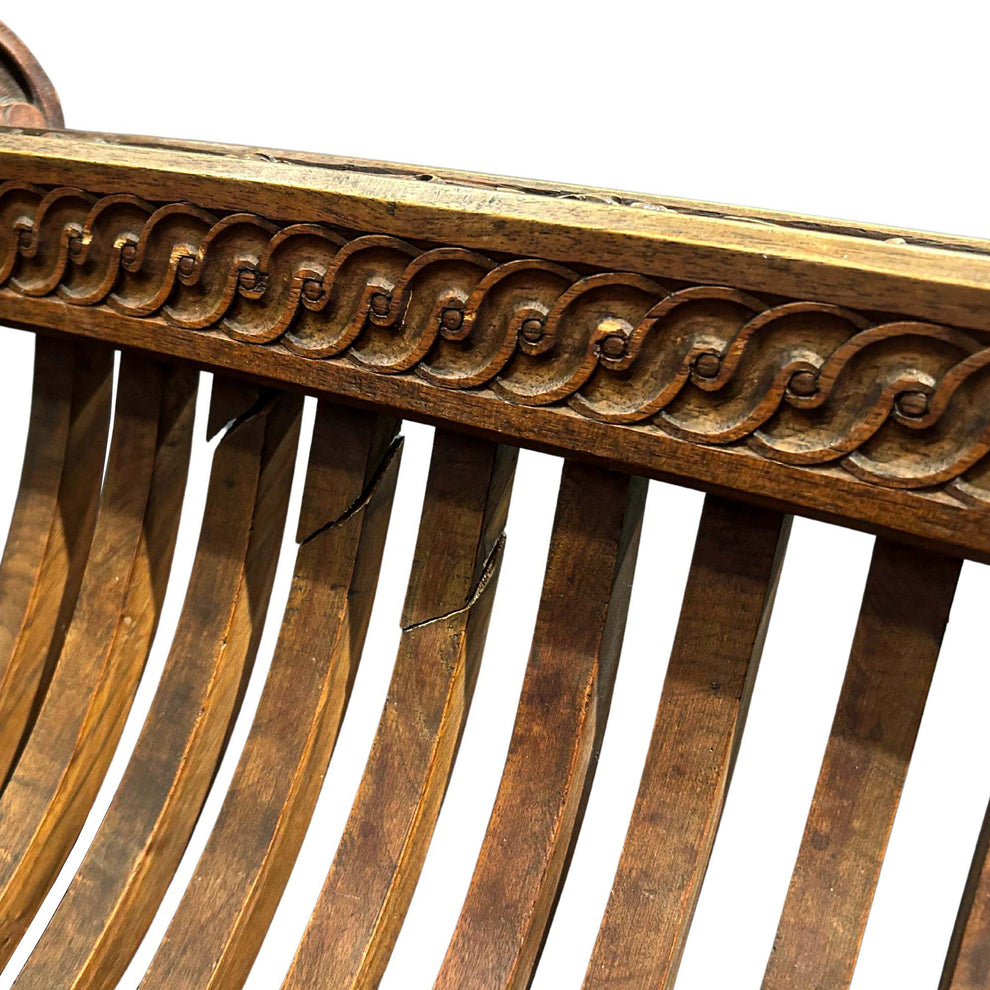 Antique Savonarola Chair – Gold & Silver Pawn Shop