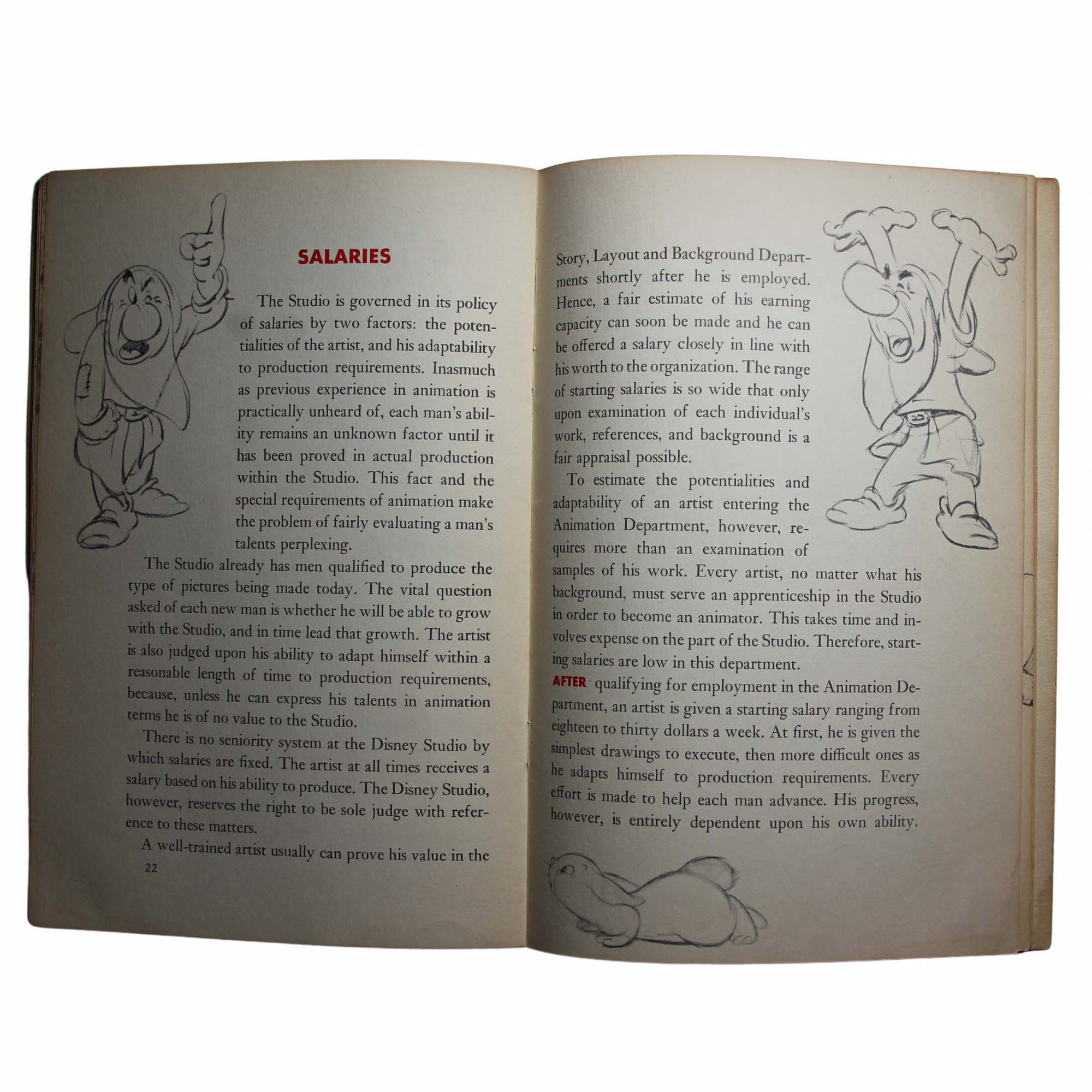 Disney Studios Employee Booklet – Gold & Silver Pawn Shop