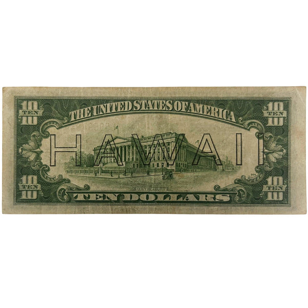 1934A US $10 Hawaii Emergency Note – Gold & Silver Pawn Shop
