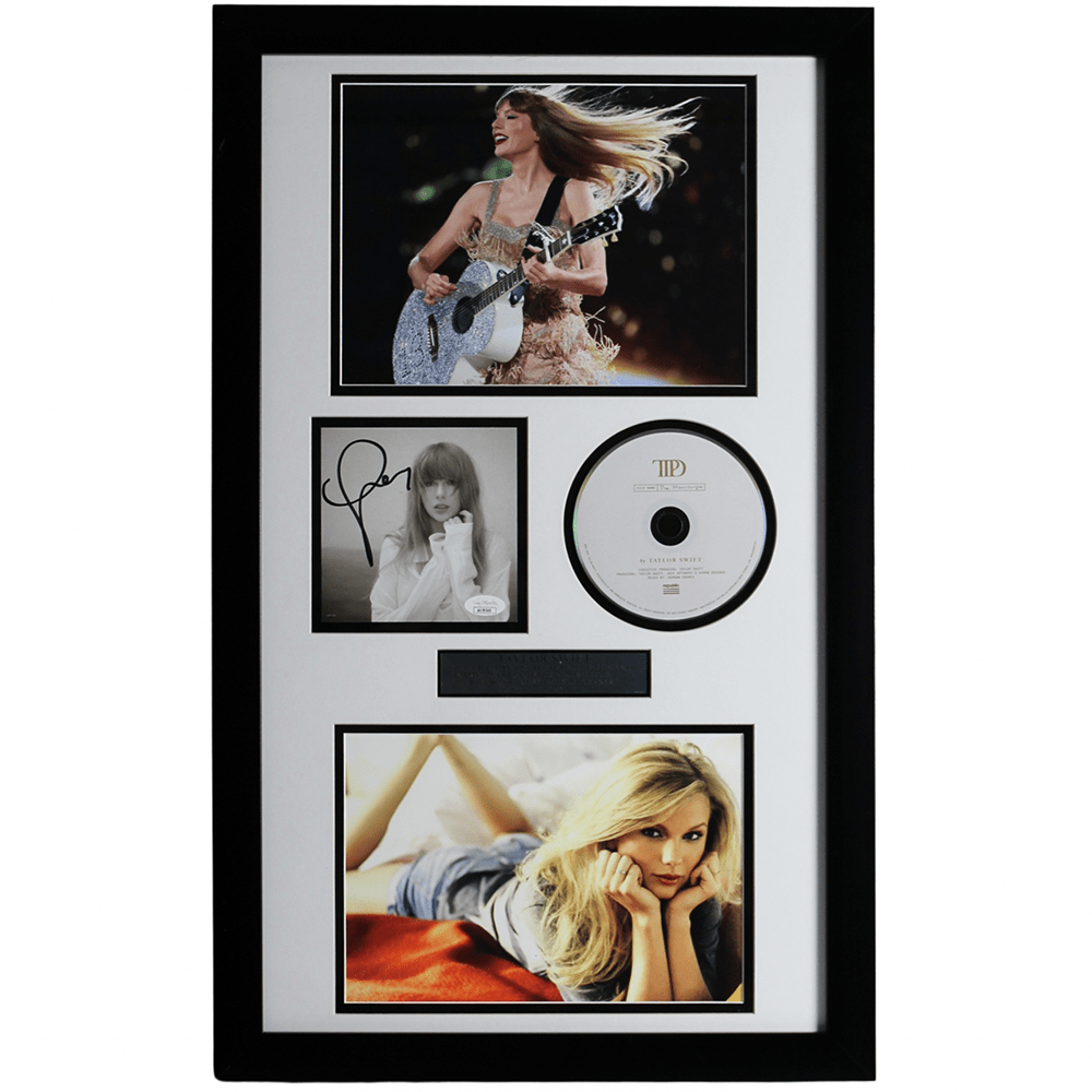 Taylor Swift Signed CD Memorabilia – Gold & Silver Pawn Shop