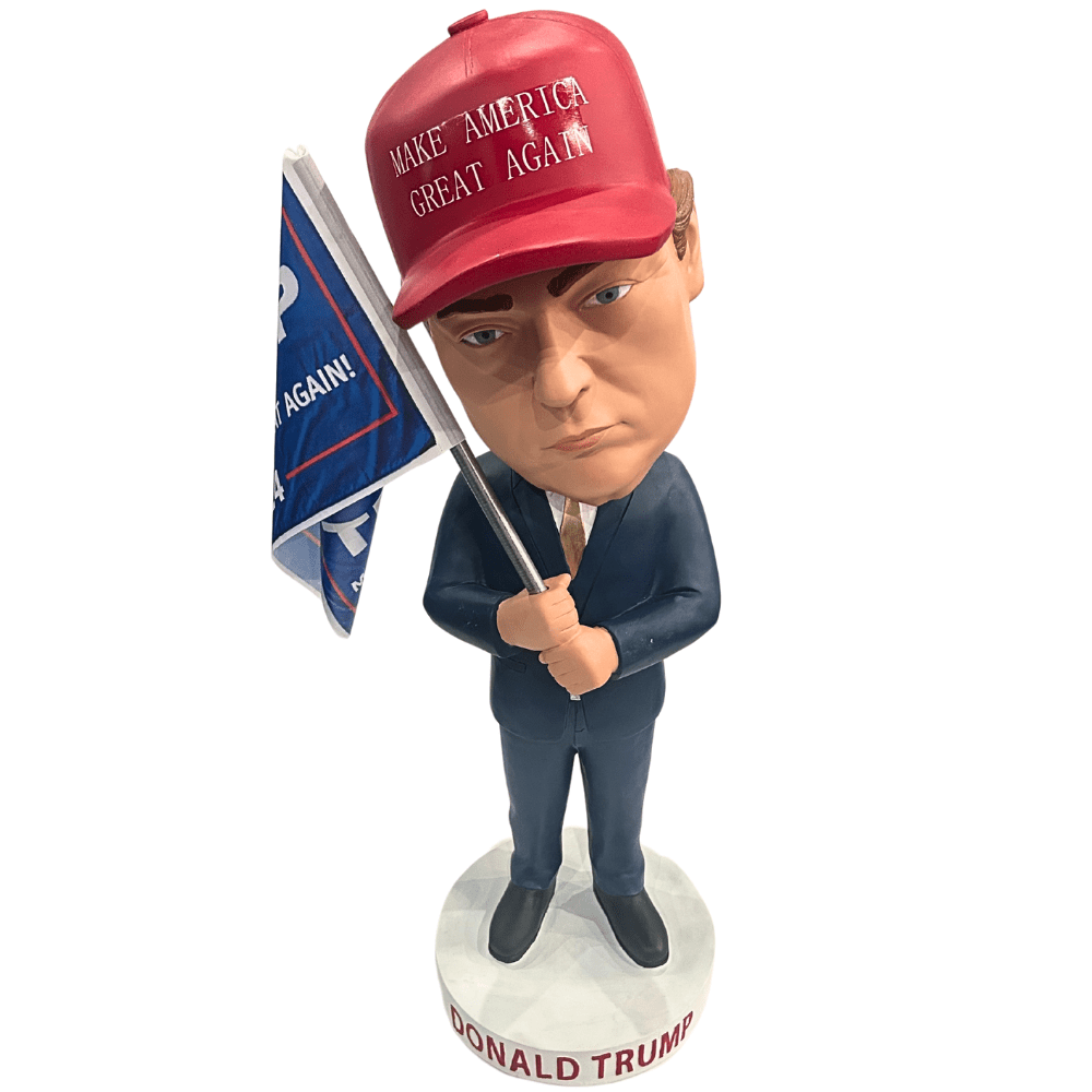 Jumbo Donald Trump Bobblehead – Gold & Silver Pawn Shop