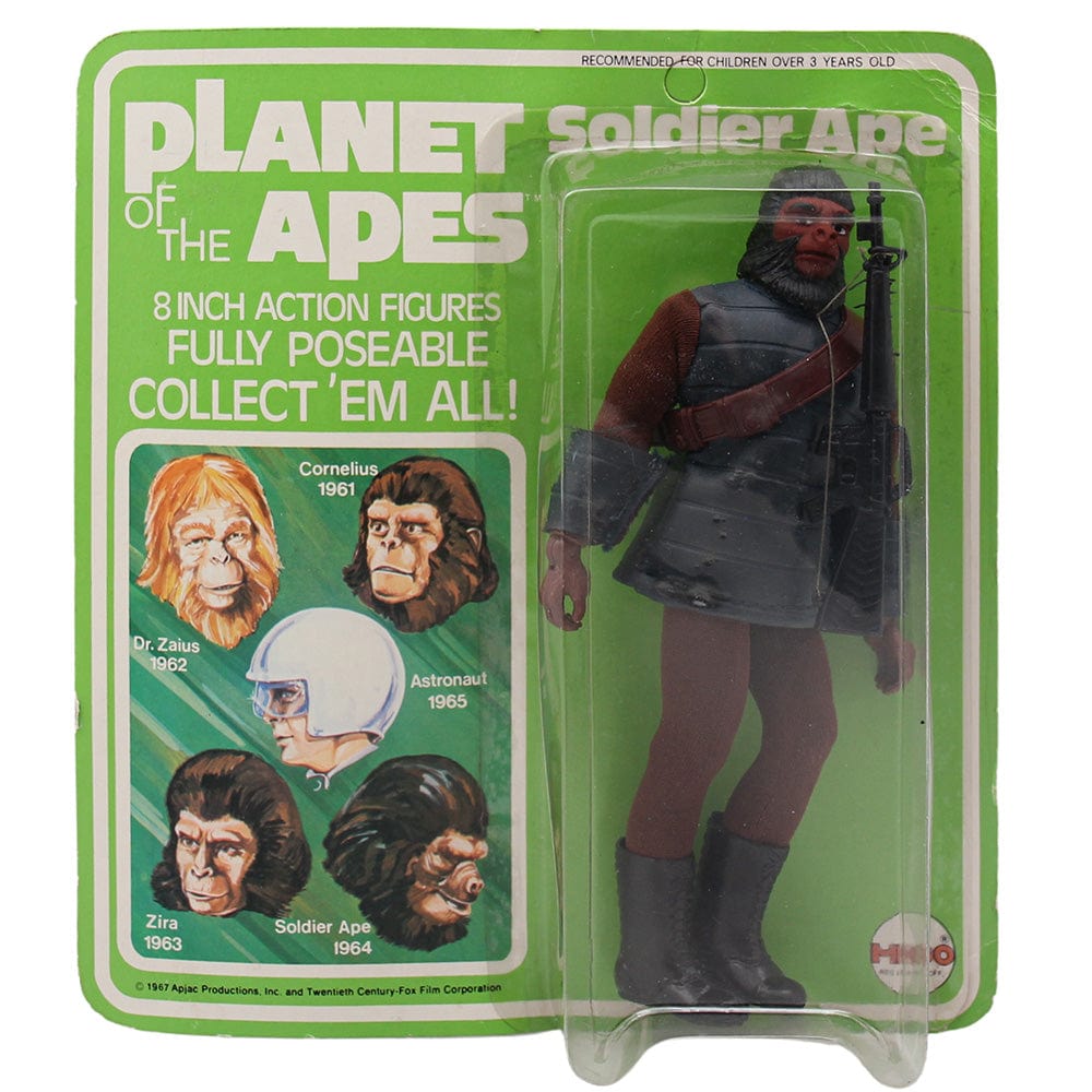 Vintage 1967 Planet of The Apes "Soldier Ape" Action Figure – Gold ...