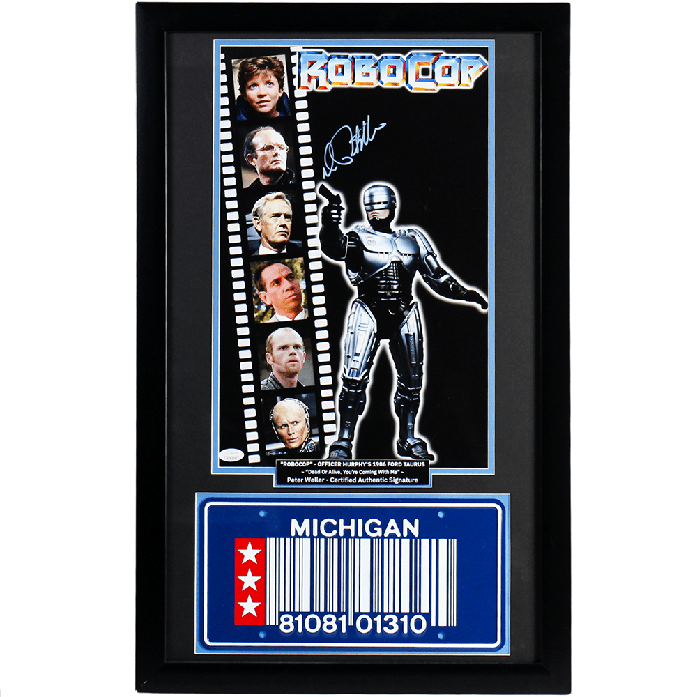 RoboCop “Peter Weller Signed” Memorabilia – Gold & Silver Pawn Shop