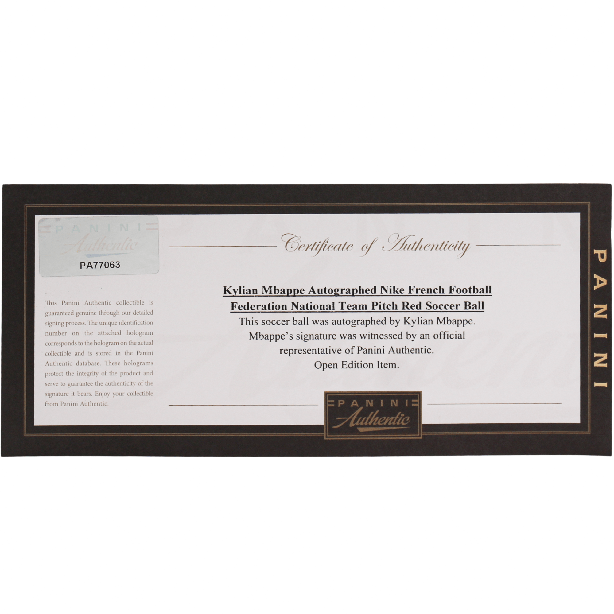 Kylian Mbappe Signed Soccer Ball – Gold & Silver Pawn Shop