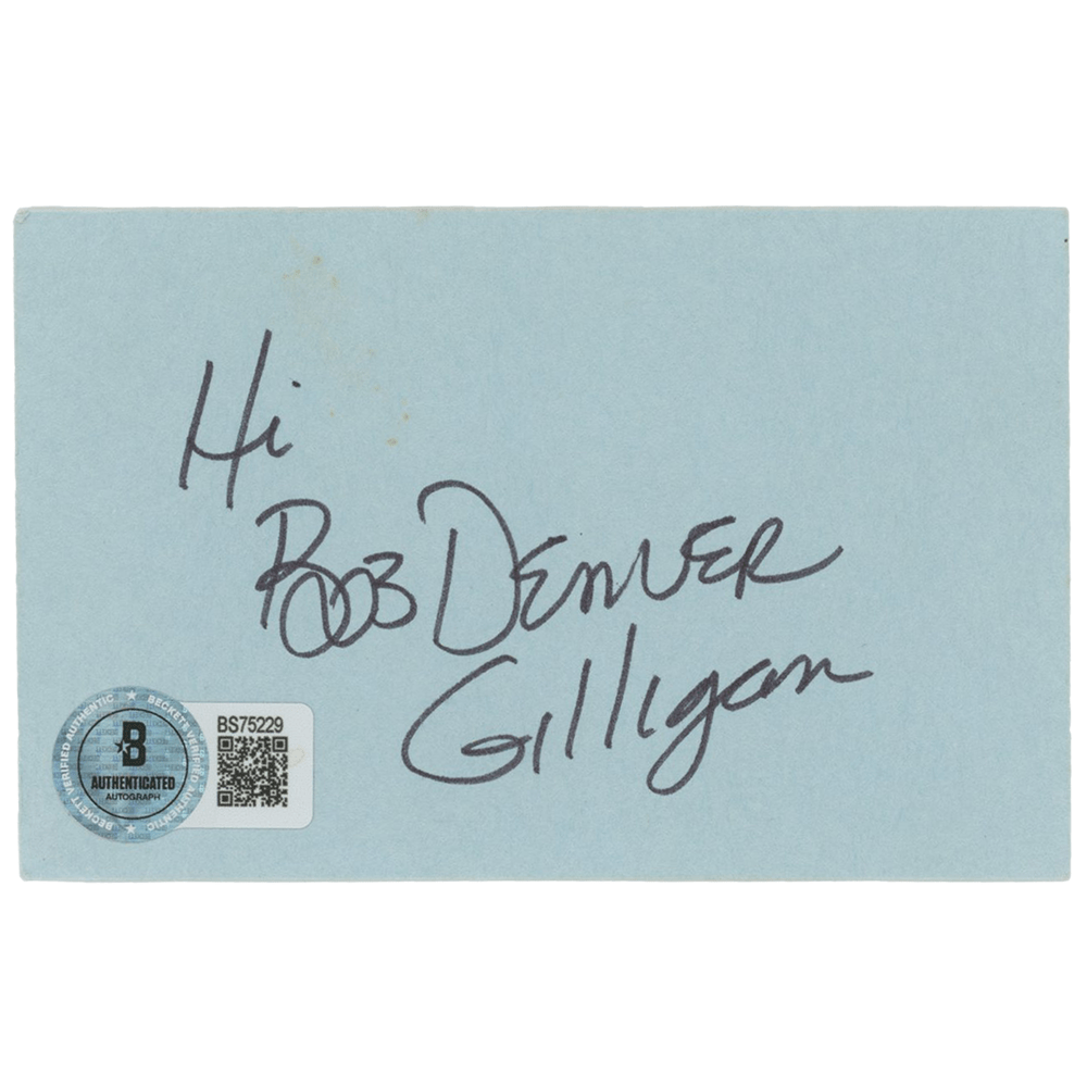 Bob Denver “Gilligan” Autograph – Gold & Silver Pawn Shop