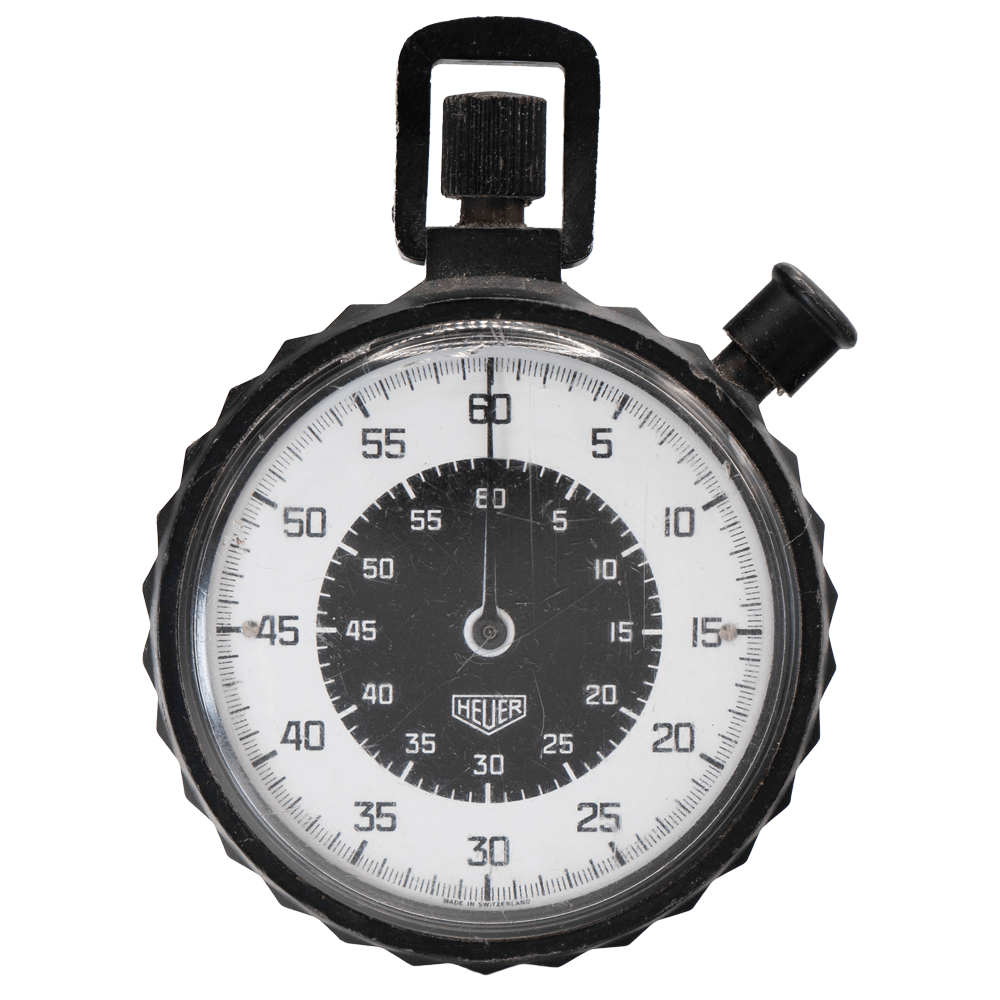 Vintage Tag Heuer Military Stopwatch – Gold & Silver Pawn Shop