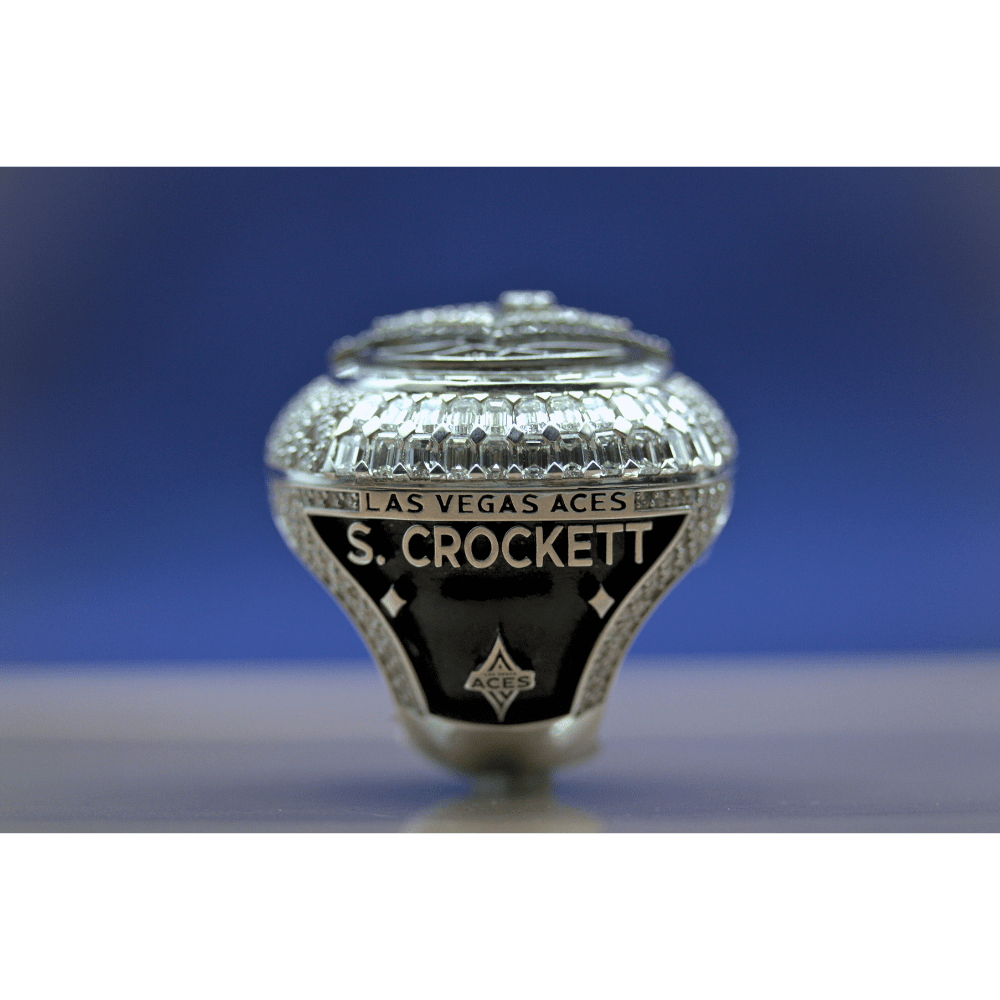 2022 Las Vegas Aces WNBA Championship Ring – Gold & Silver Pawn Shop