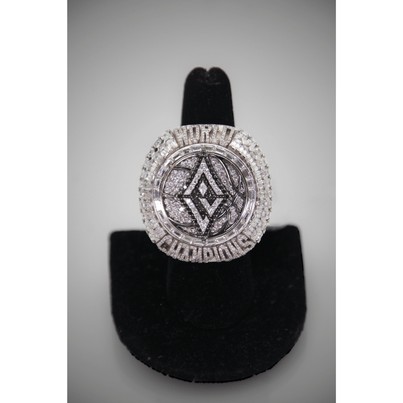 2022 Las Vegas Aces WNBA Championship Ring – Gold & Silver Pawn Shop