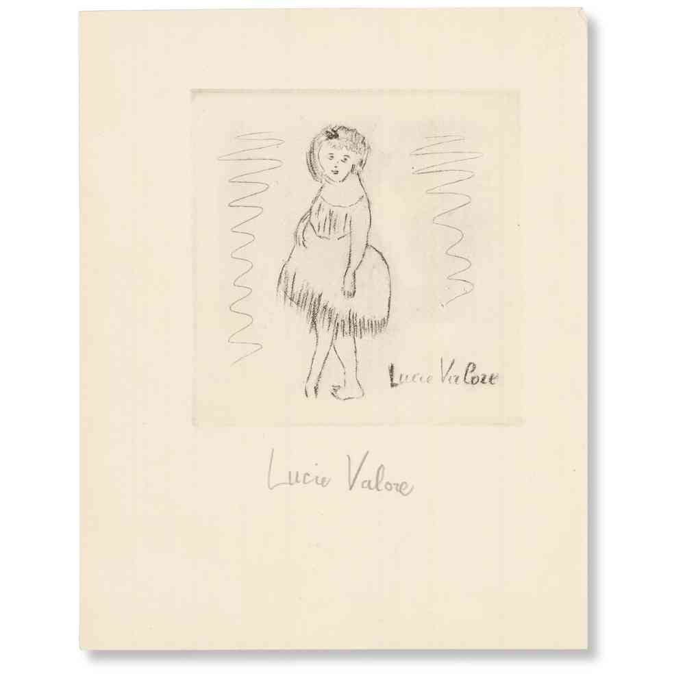 Lucie Valore Artwork; Untitled from Amities de Montmartre – Gold ...