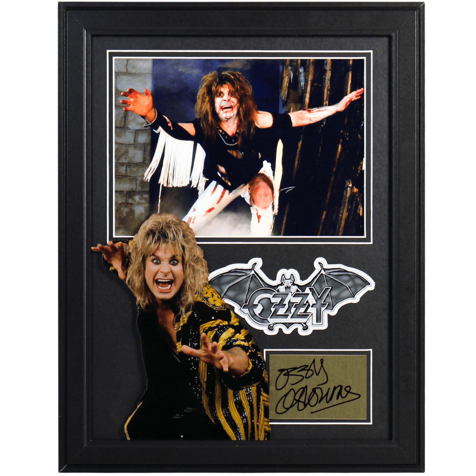Ozzy Osbourne Facsimile Signed Memorabilia – Gold & Silver Pawn Shop