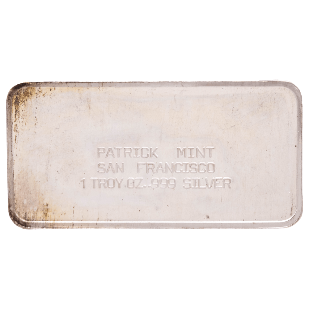 Prairie Schooner Patrick Mint San Francisco 1 Troy .999 Fine Silver ...