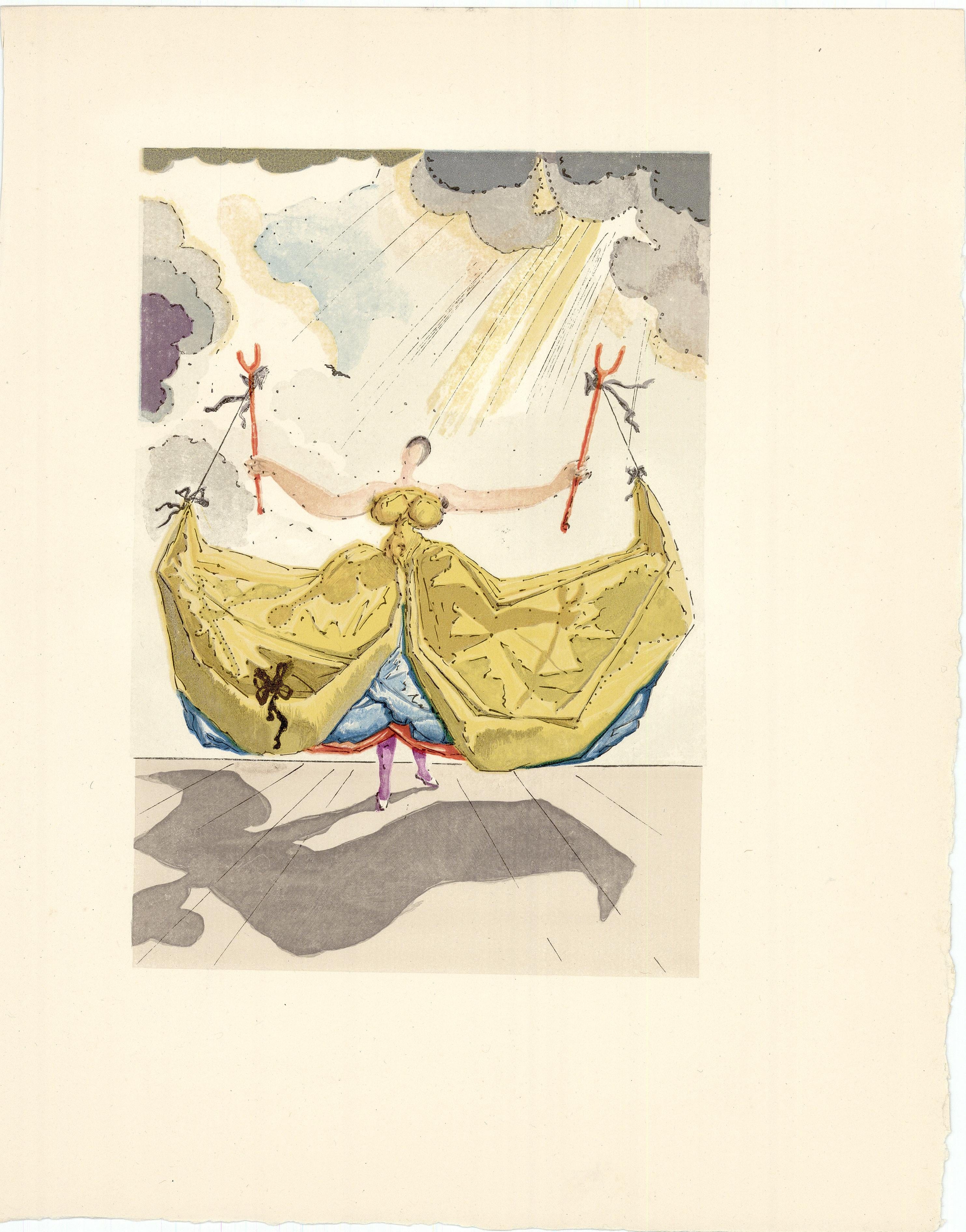 Salvador Dali; "The doubt and the reality" From Le Tricorne, 1959 ...