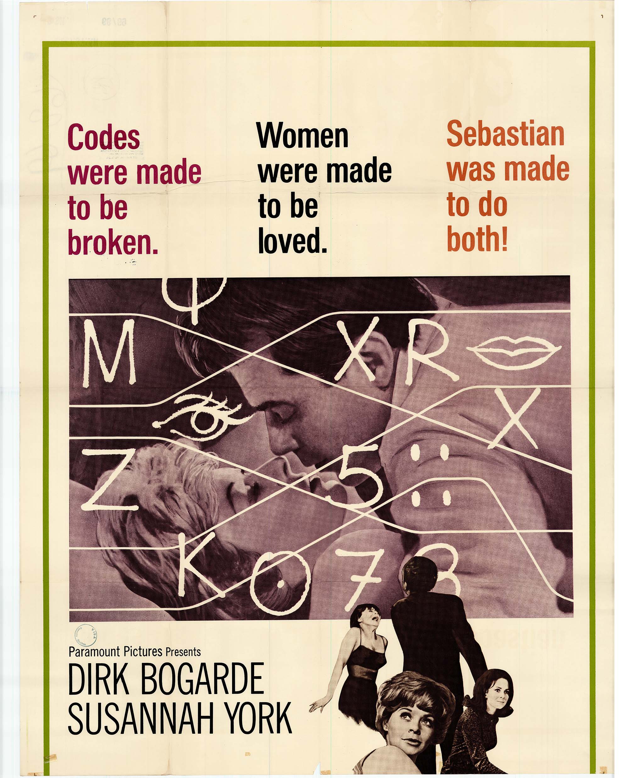 Sebastian: Original Three Sheet Movie Poster, 1968 – Gold & Silver Pawn ...