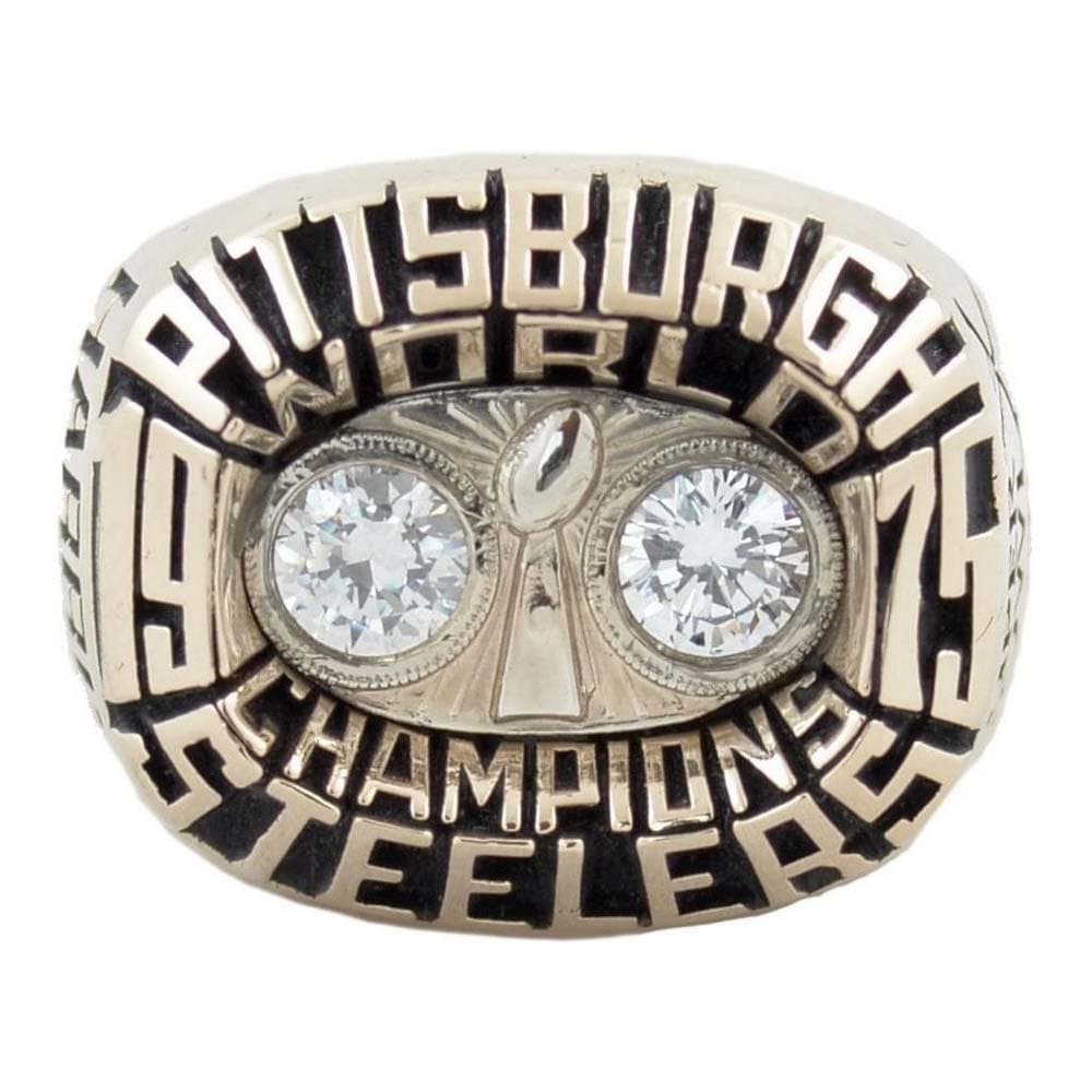 1975 Pittsburgh Steelers Super Bowl Ring – Gold & Silver Pawn Shop