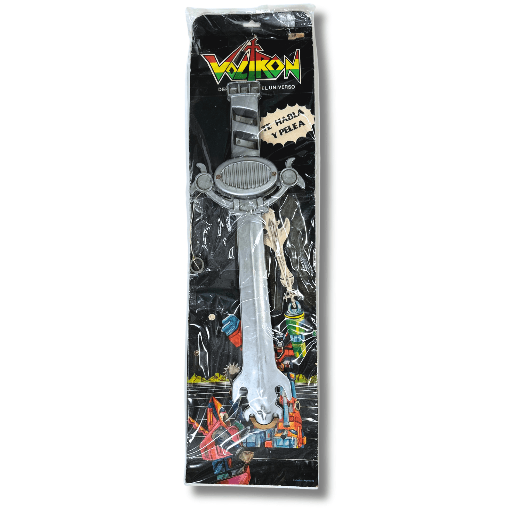 Vintage 80s Voltron Talking Cosplay Toy Sword (Argentina Edition ...