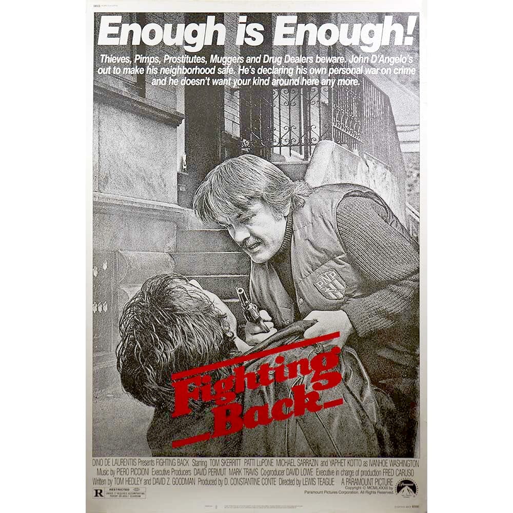 Fighting Back: Original Bus Stop Poster, 1982 – Gold & Silver Pawn Shop