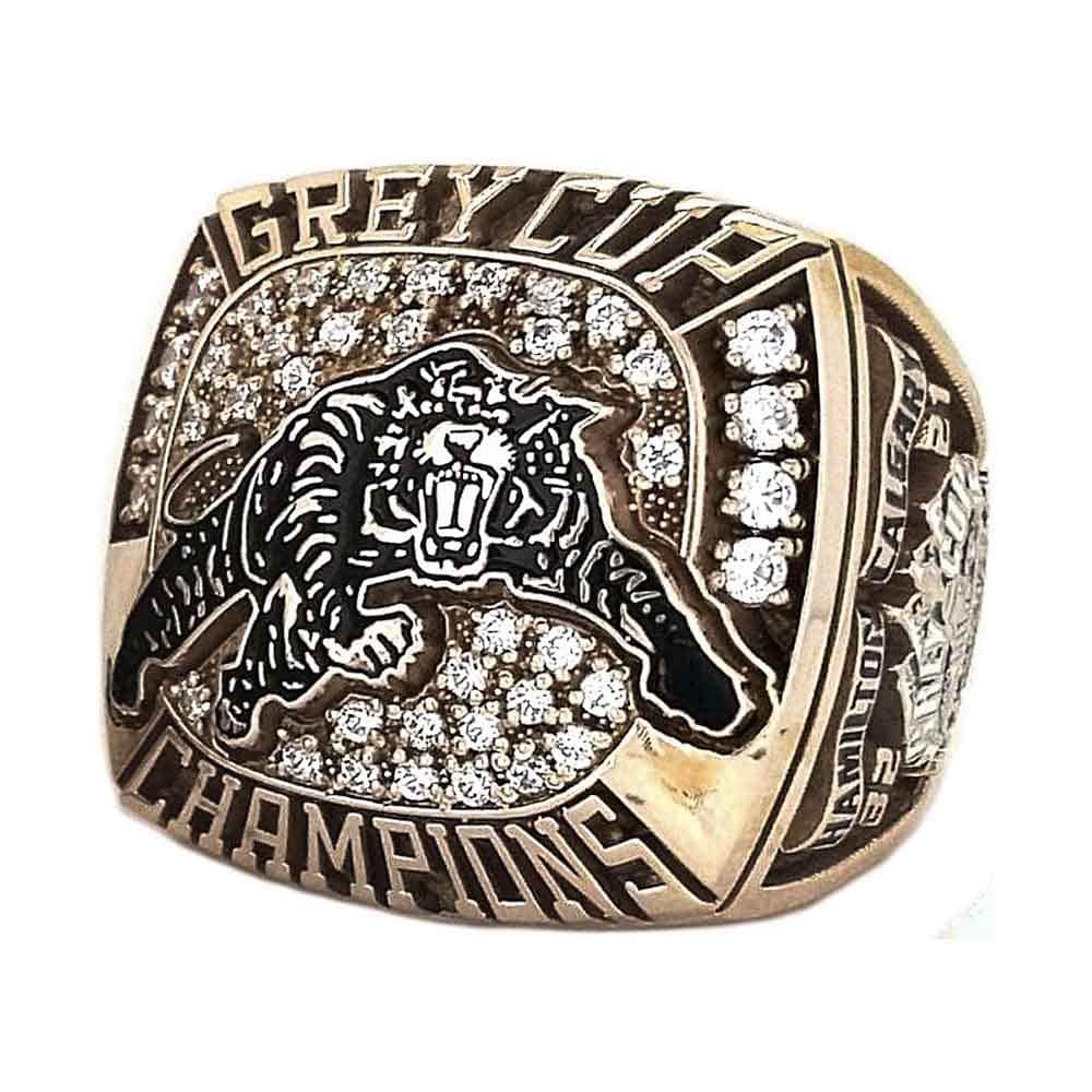 1999 Hamilton Tiger Cats Grey Cup Ring – Gold & Silver Pawn Shop