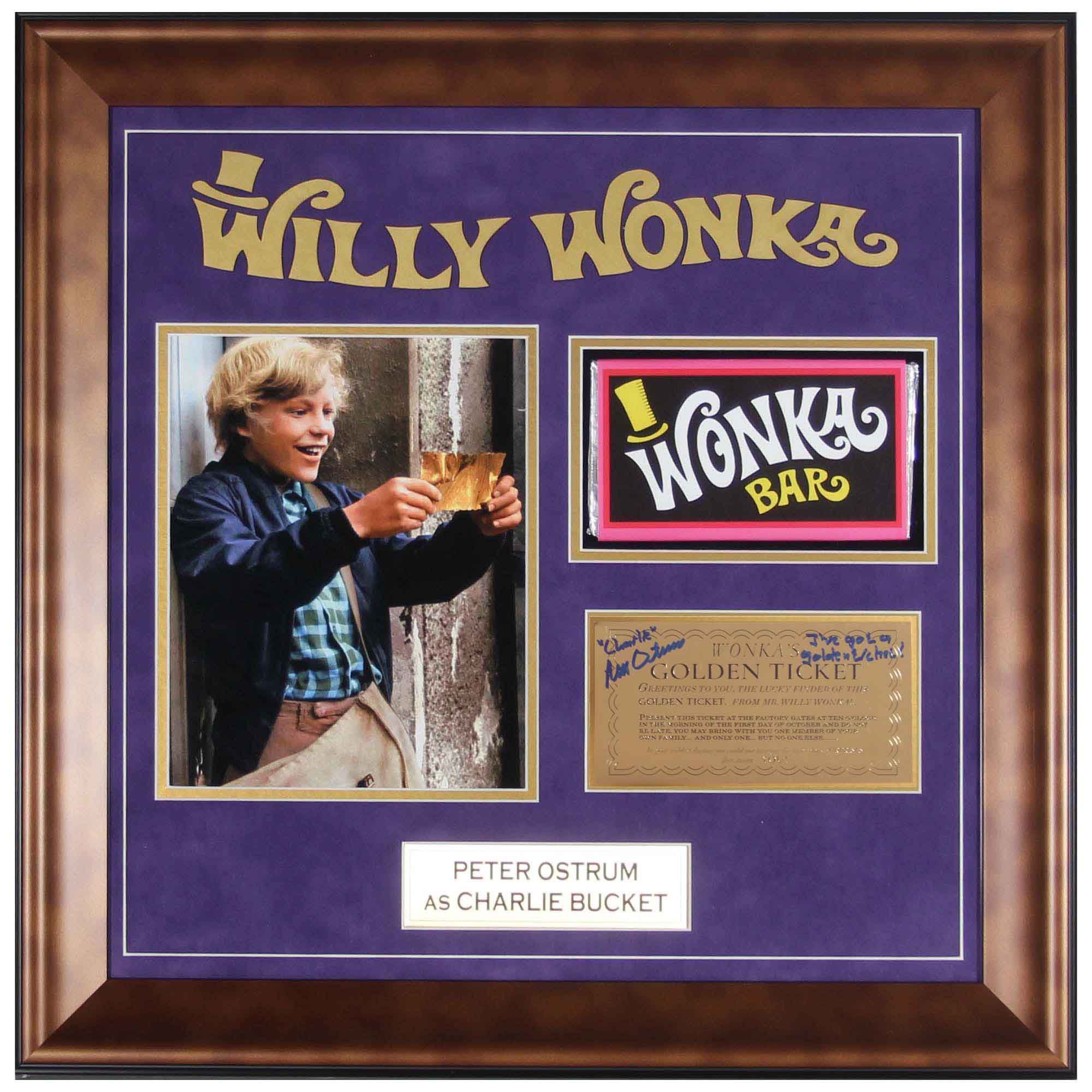 Willy Wonka Veruca Salt Golden Ticket