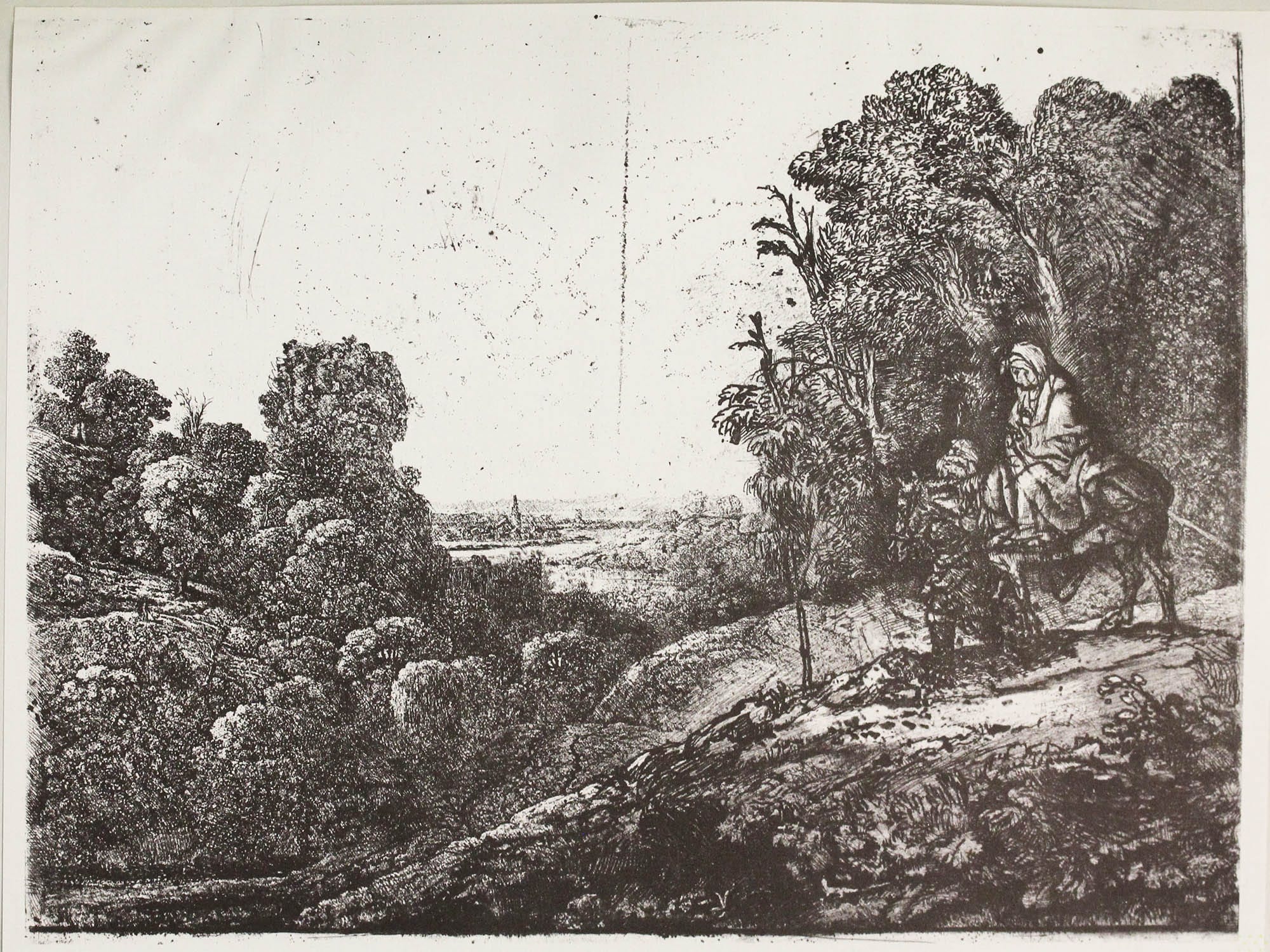 Rembrandt Landscape Etchings