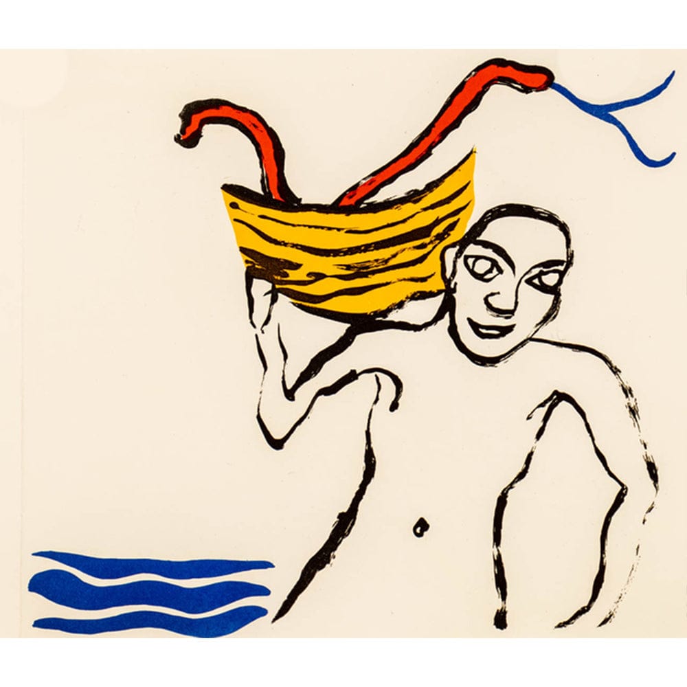 Alexander Calder - Untitled VI from "The Sacrilege of Alan Kent" – Gold ...