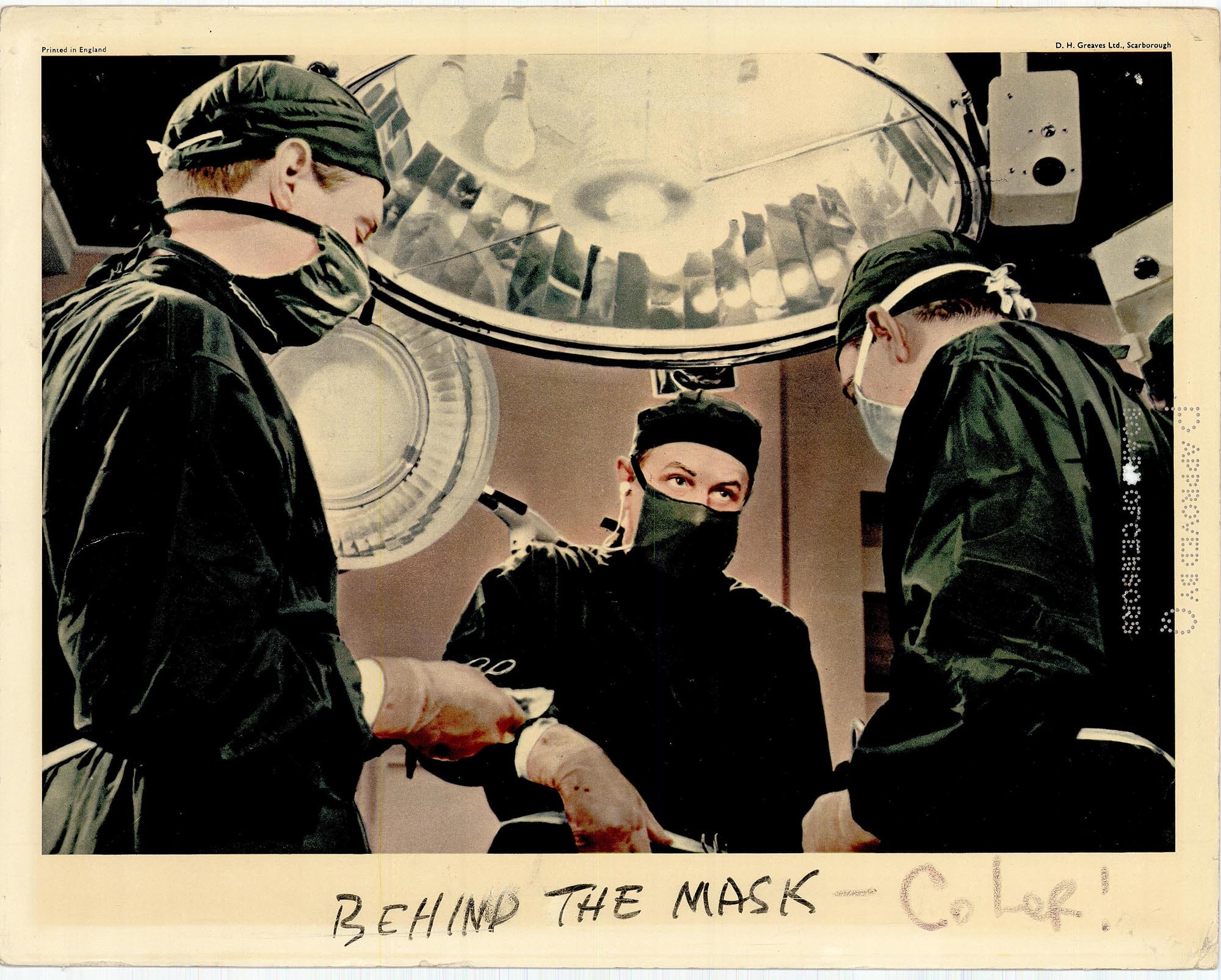 Behind the Mask Movie Lobby Card – Gold & Silver Pawn Shop