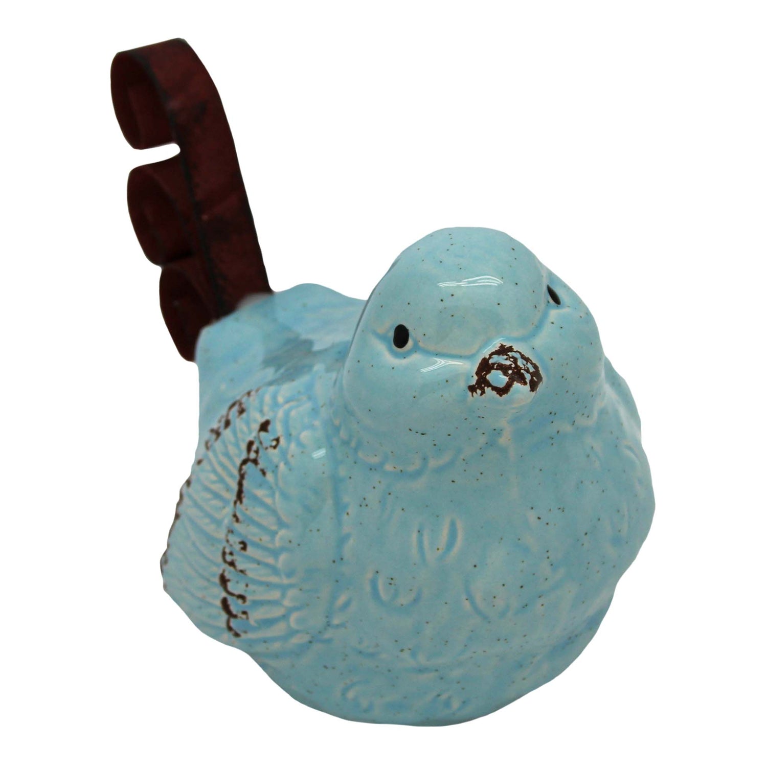 Blue Ceramic Bird – Gold & Silver Pawn Shop