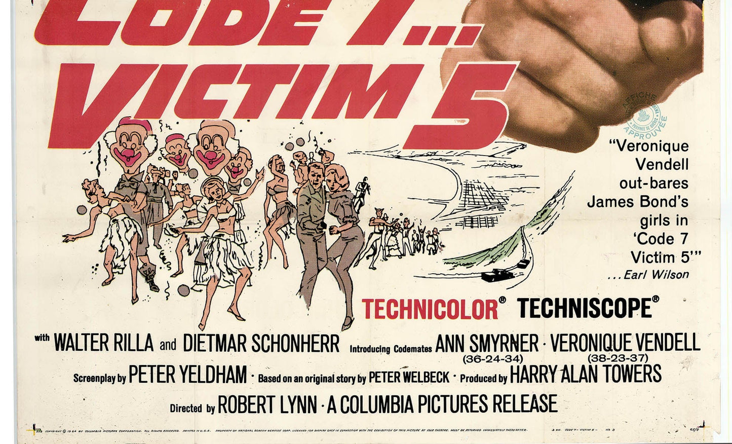 Code 7 Victim 5 - Classic 2 Panel Movie Poster – Gold & Silver Pawn Shop