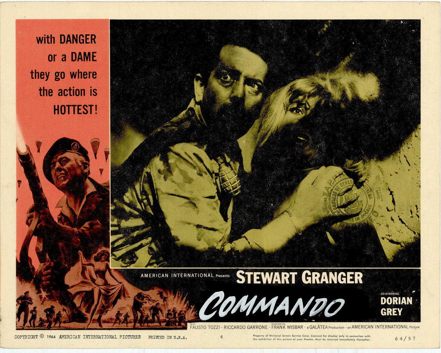 Commando Movie Lobby Card – Gold & Silver Pawn Shop