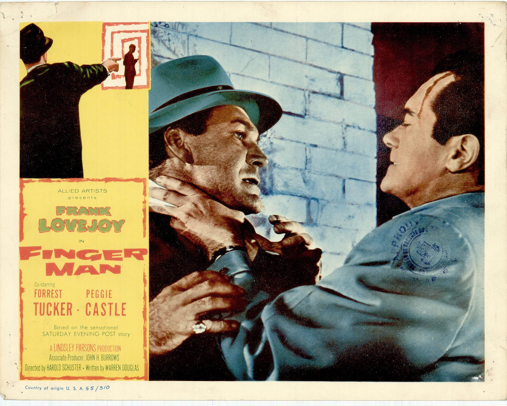 Finger Man Movie Lobby Card – Gold & Silver Pawn Shop