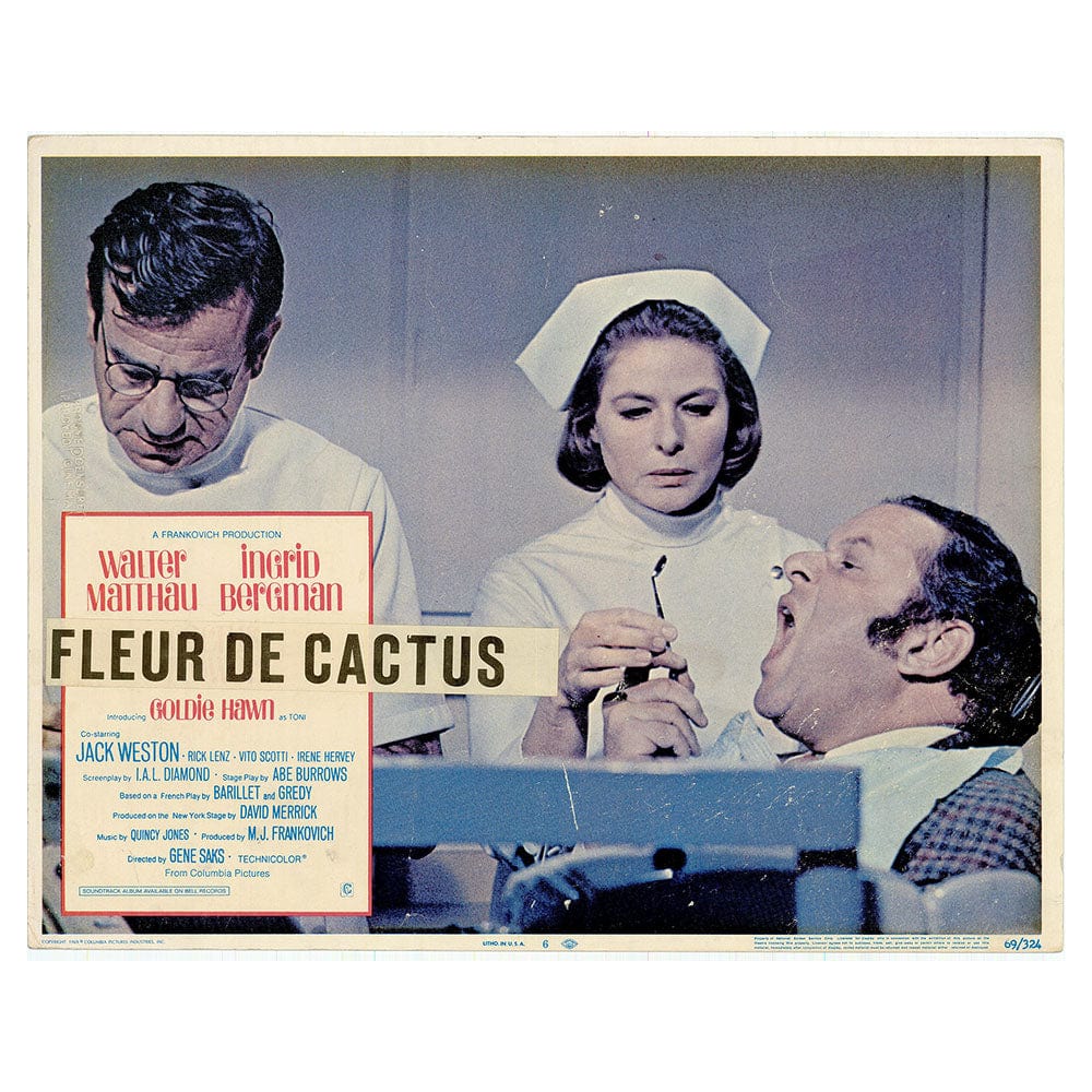 Cactus Flower Movie Lobby Card – Gold & Silver Pawn Shop