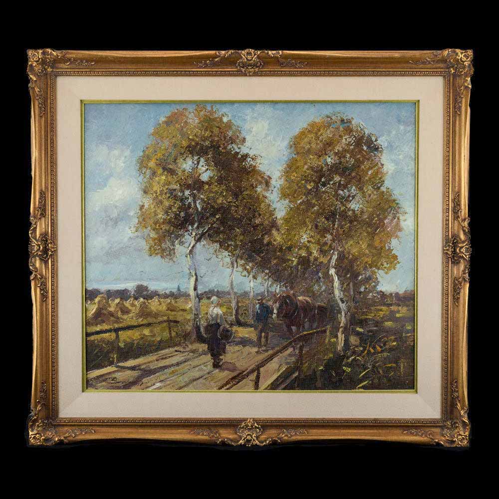 Hans Becker; Country Bridge – Gold & Silver Pawn Shop