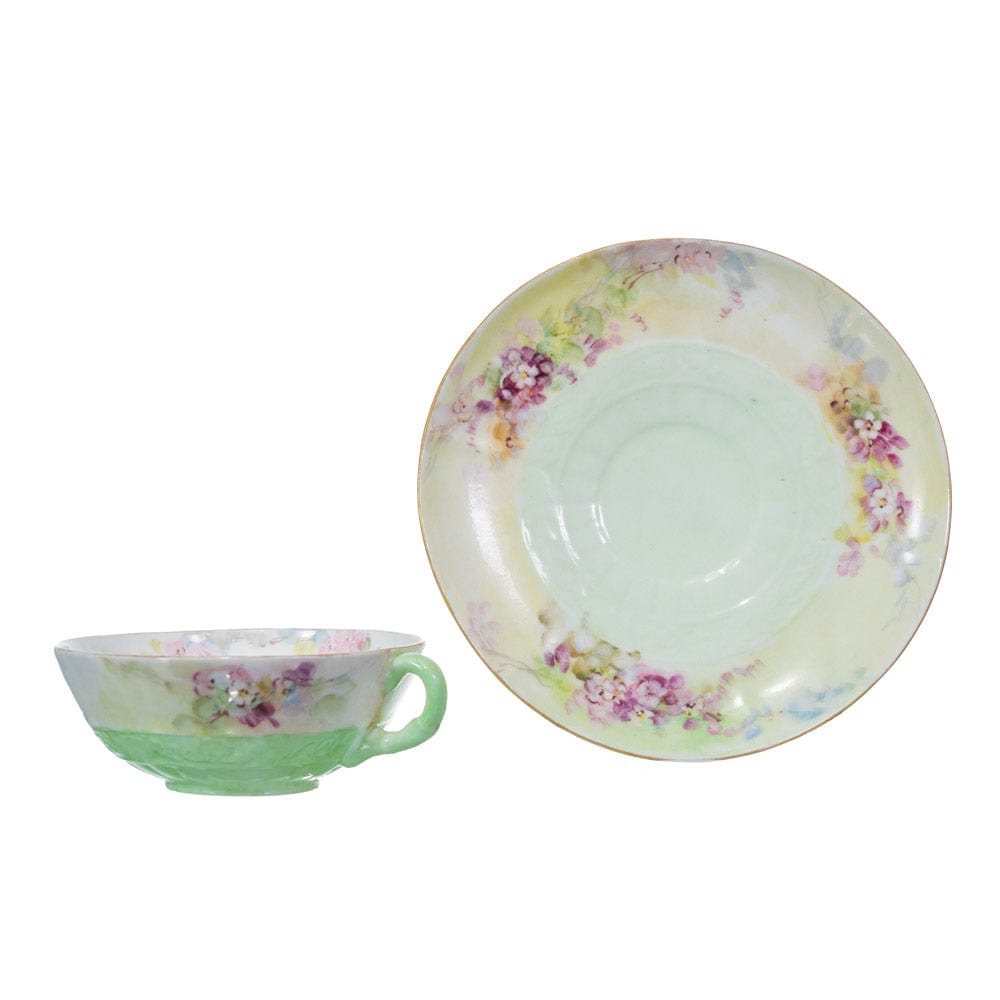 Lotus Ware Tea Cup With Saucer – Gold & Silver Pawn Shop