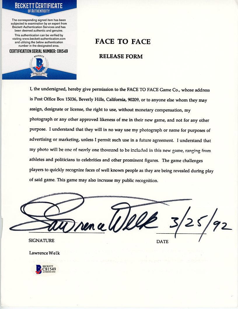 Autographs – Page 7 – Gold & Silver Pawn Shop
