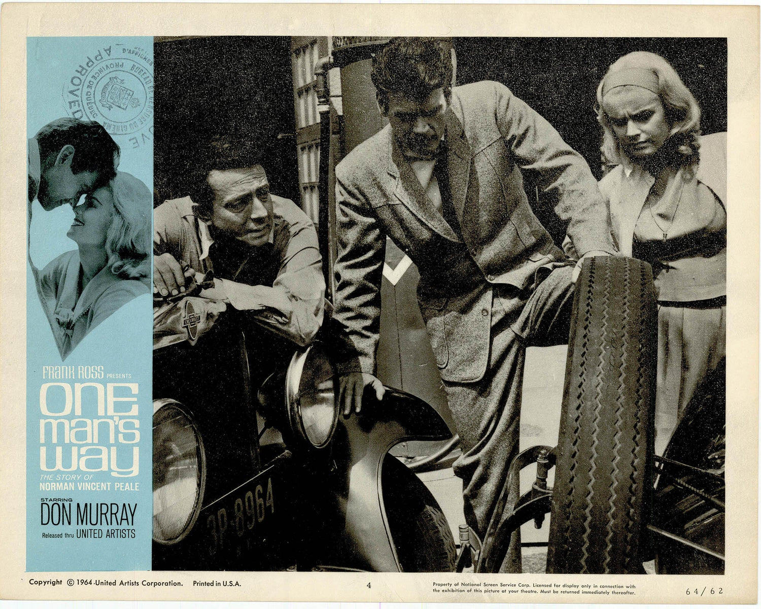 One Man's Way Movie Lobby Card – Gold & Silver Pawn Shop