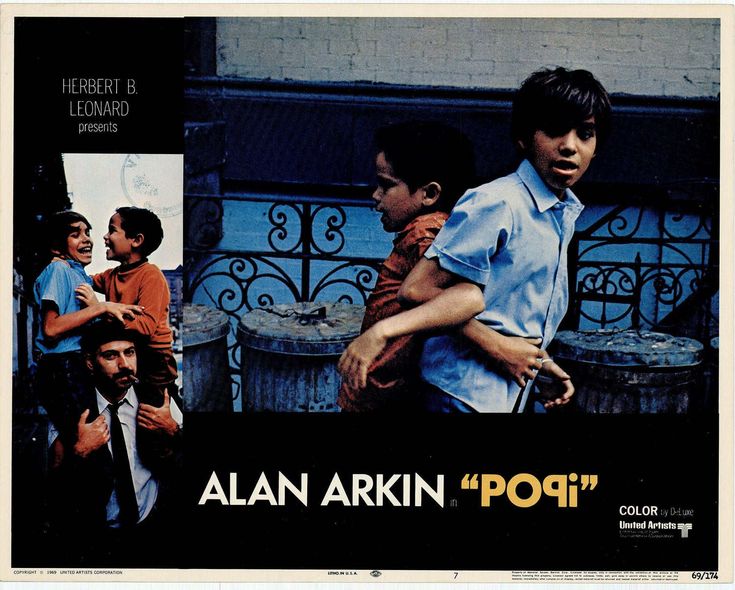 Popi Movie Lobby Card – Gold & Silver Pawn Shop