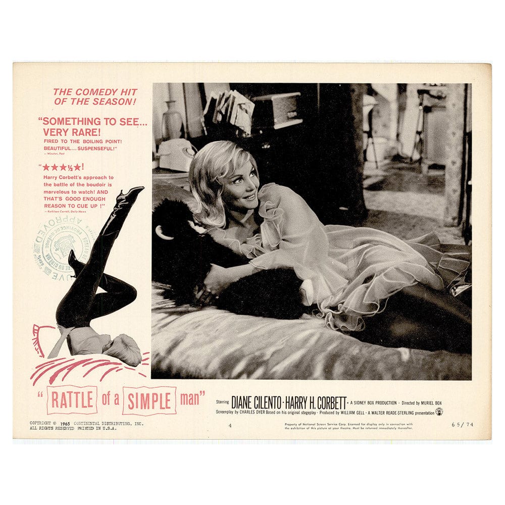 Rattle of a Simple Man Movie Lobby Card – Gold & Silver Pawn Shop