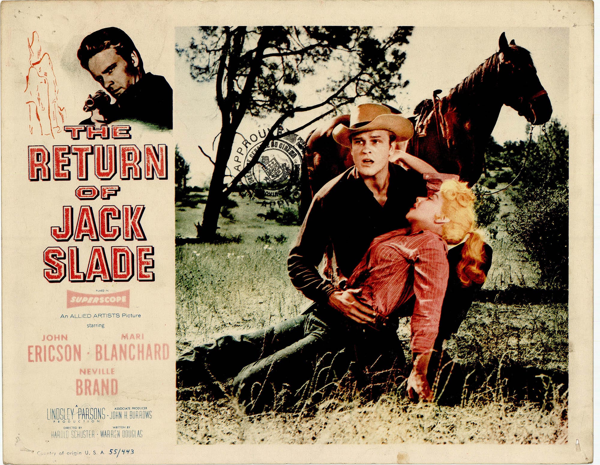 The Return of Jack Slade Movie Lobby Card – Gold & Silver Pawn Shop