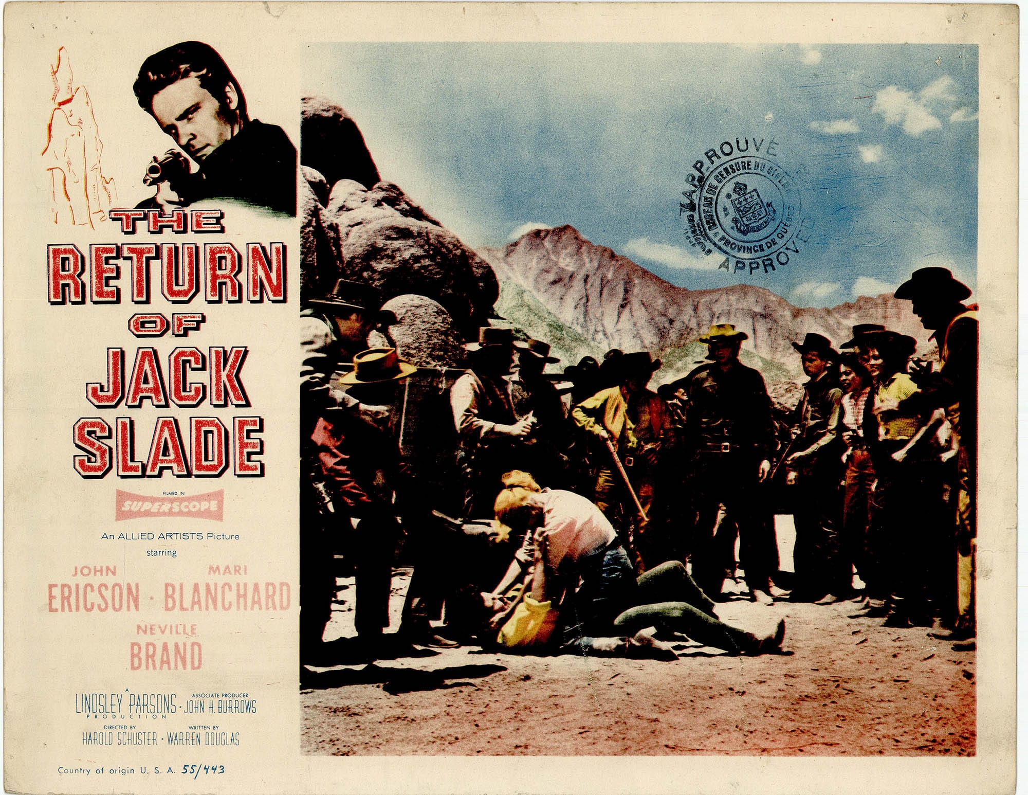 The Return of Jack Slade Movie Lobby Card – Gold & Silver Pawn Shop
