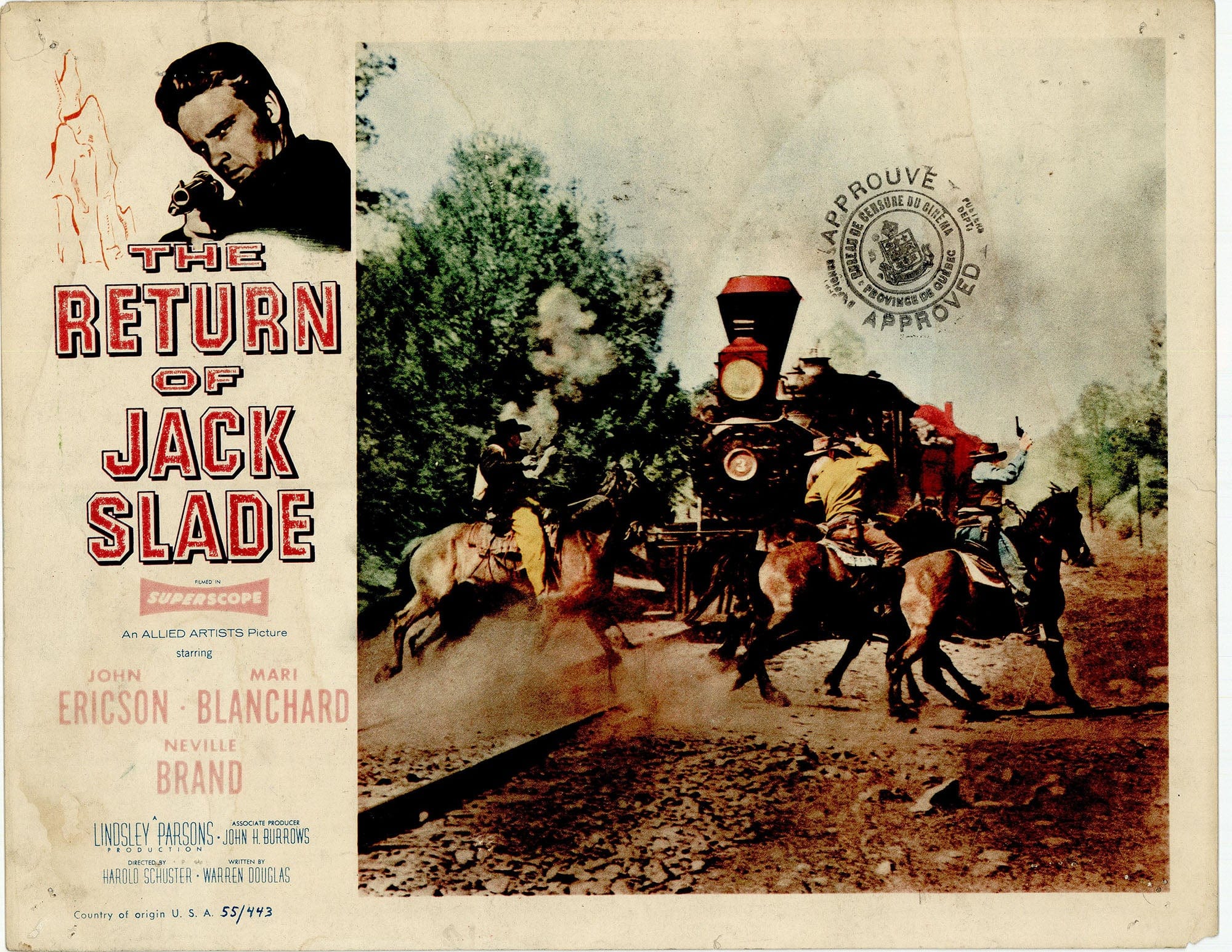 The Return of Jack Slade Movie Lobby Card – Gold & Silver Pawn Shop