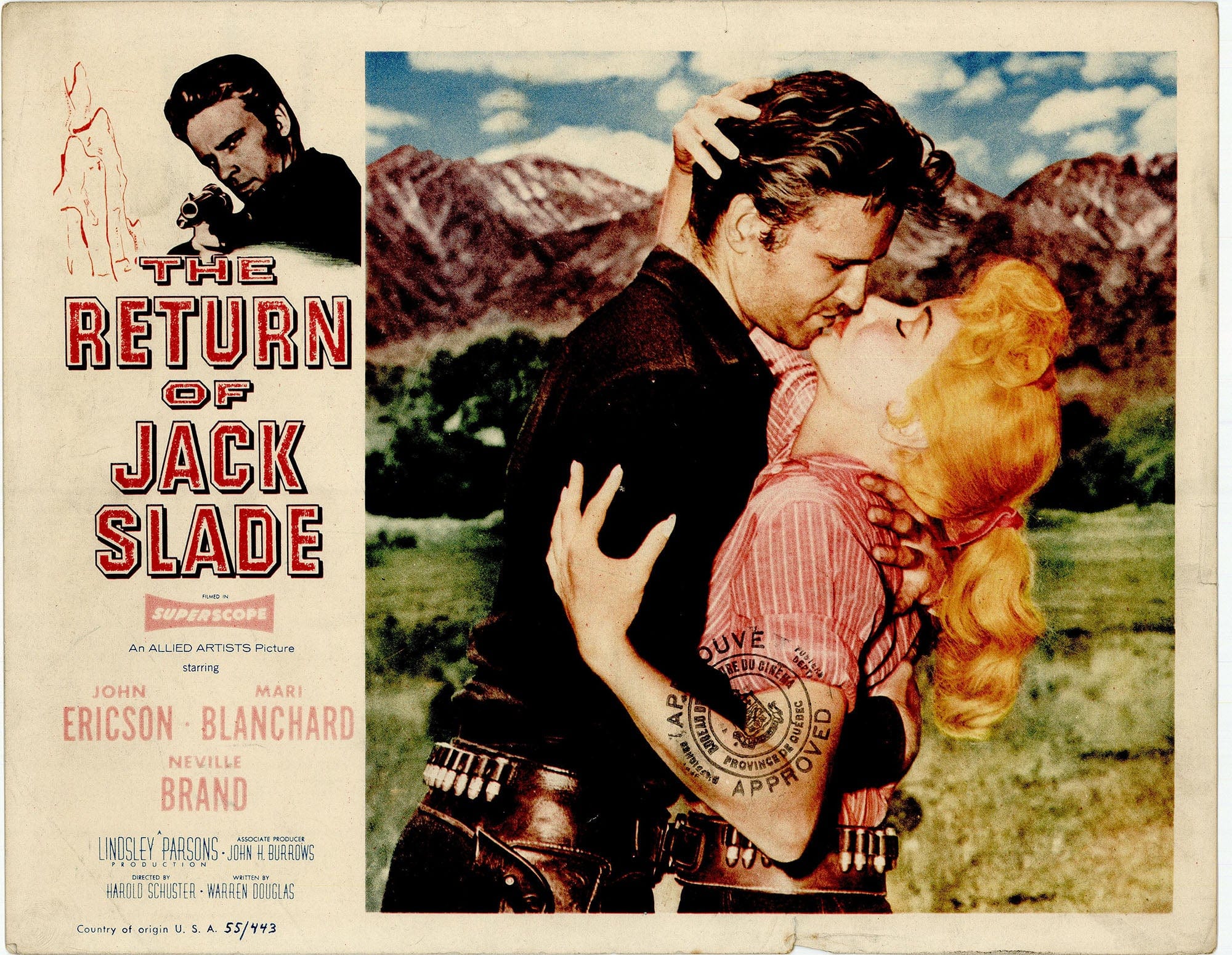 The Return of Jack Slade Movie Lobby Card – Gold & Silver Pawn Shop