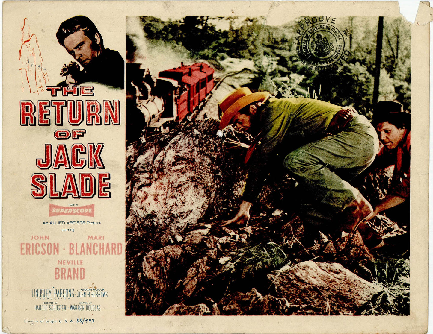The Return of Jack Slade Movie Lobby Card – Gold & Silver Pawn Shop