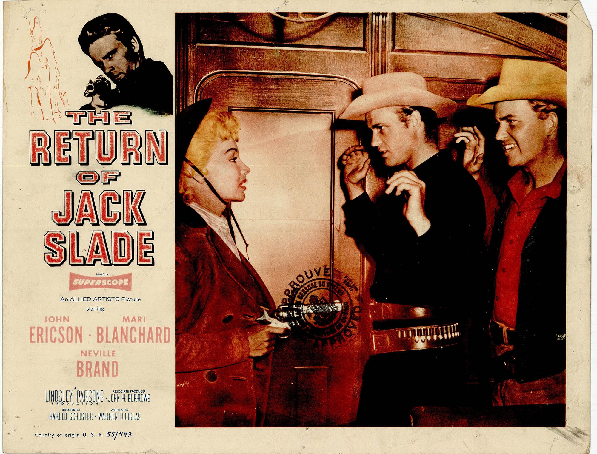 The Return of Jack Slade Movie Lobby Card – Gold & Silver Pawn Shop